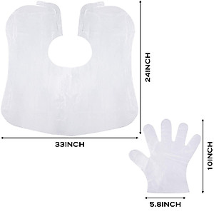 3 Sets Hair Coloring Kit, Includes 3 Pieces of PVC Hair Coloring Caps with 3 Pieces Styling Tools, 3 Pieces Disposable Hair Dye Shawl, 3 Pairs Gloves, 3 Pieces Dye Brushes for Dyeing Hair (Blue)