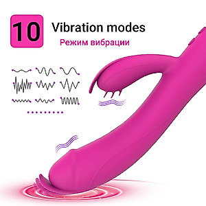 Handheld Electric high Intensity Vibrator with Rechargeable Massage 10-Body Vibration Mode YU-03