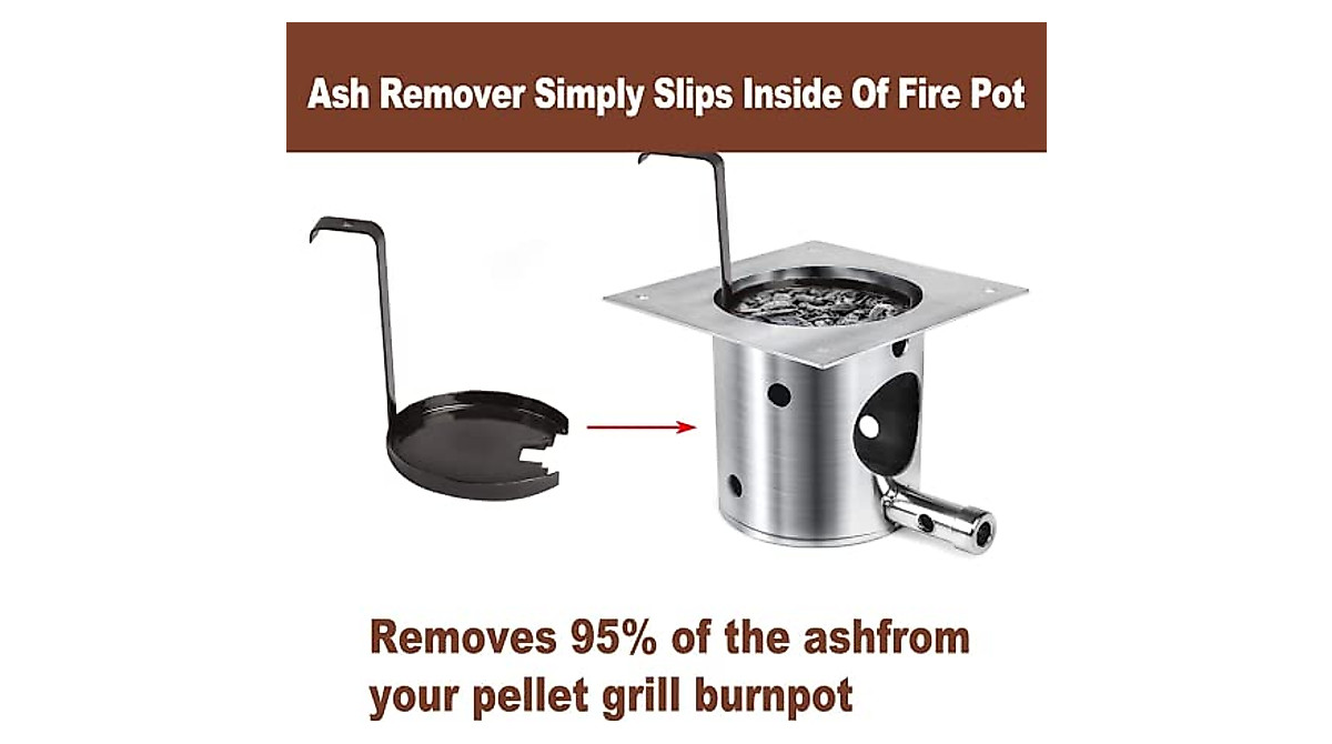 QuliMetal Durable Ignitor & Fire Burn Pot for Traeger