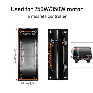 HUDAMZKY E-Bike Plastic Controller Box, Small Controller Box for E-Bike Electric Bicycles Mountain Bikes Electric Motor Kit