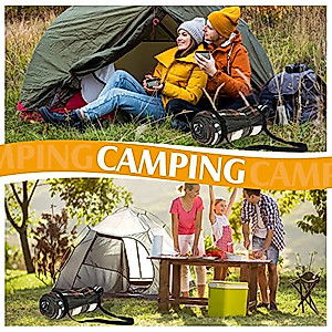 2 Pcs Picnic Blanket Carry Strap for Camping Motorcycle Bedroll Straps Outdoor Picnic Blanket Carrier Travel Blanket Roll Straps Picnic Backpack Accessories