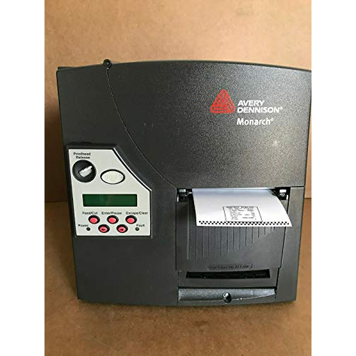 Monarch 9825 Label Printer W/USB, Parallel Ports & Test Prints