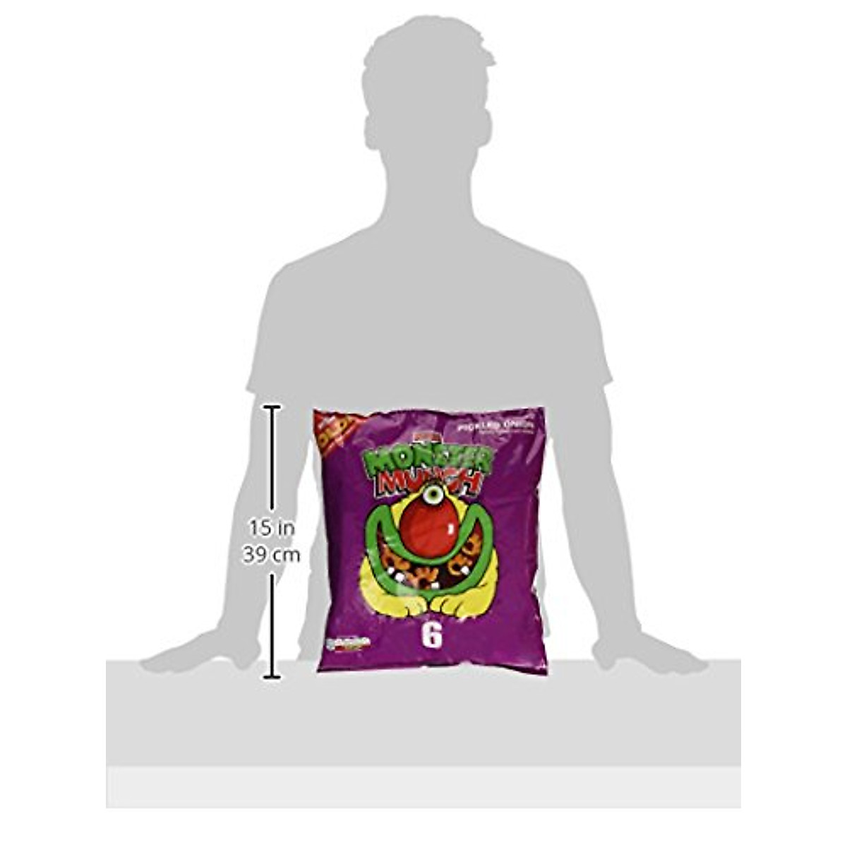 Walkers MEGA Monster Munch Pickled Onion 6 Pack