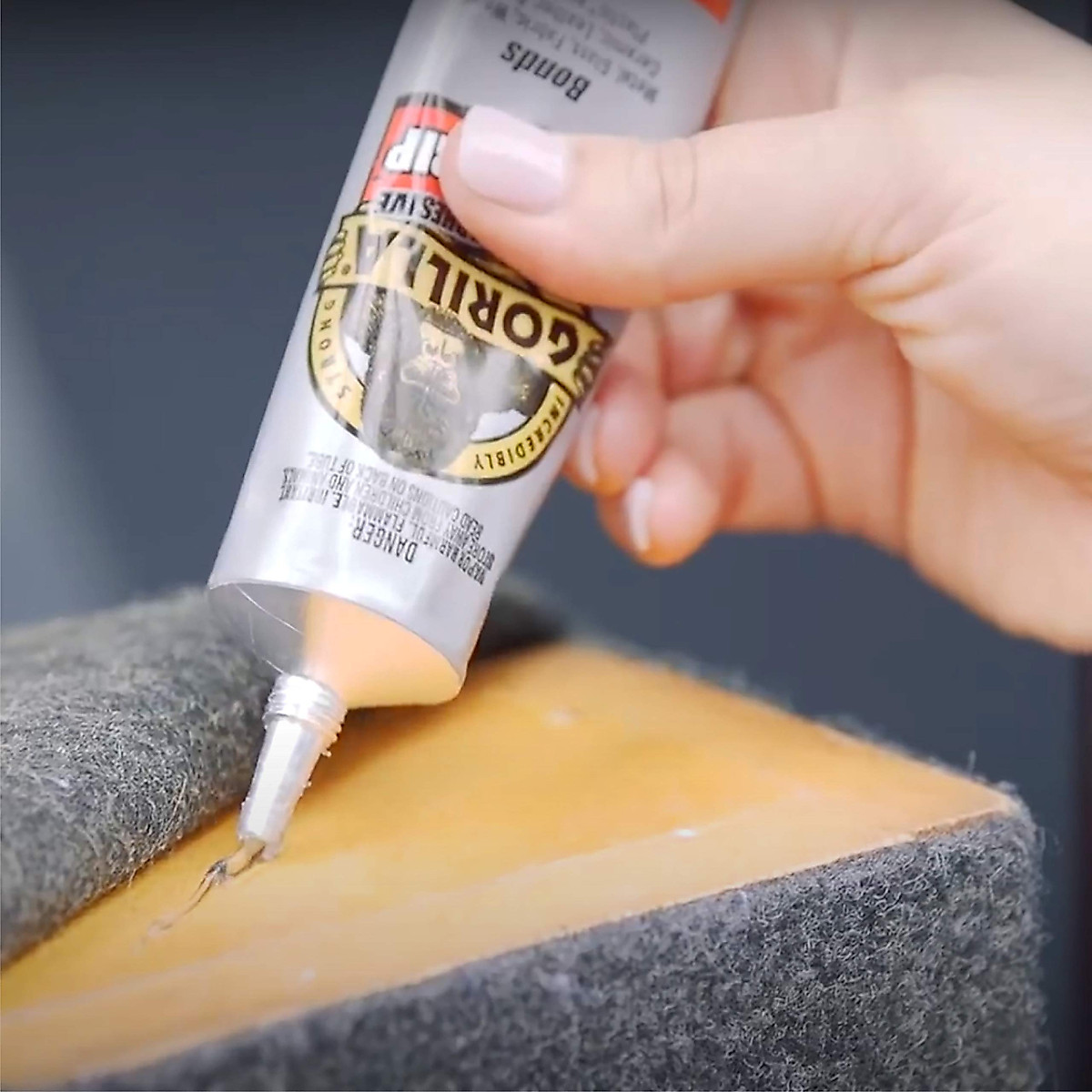 Gorilla Clear Grip Waterproof Contact Adhesive, , 3 Ounce, Clear, (Pack of 2)