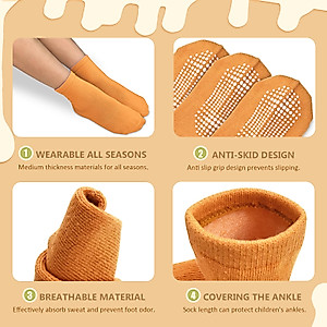 HYCLES Non-Slip Toddler Socks With Grips Kids Anti Slip Sticky Socks For Infant 1-3 Years Kids Toddler Slipper Socks