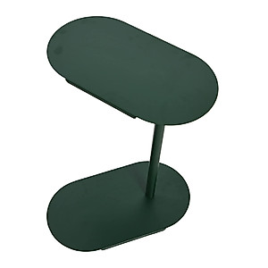 Main + Mesa Modern Adjustable C-Table, Dark Green