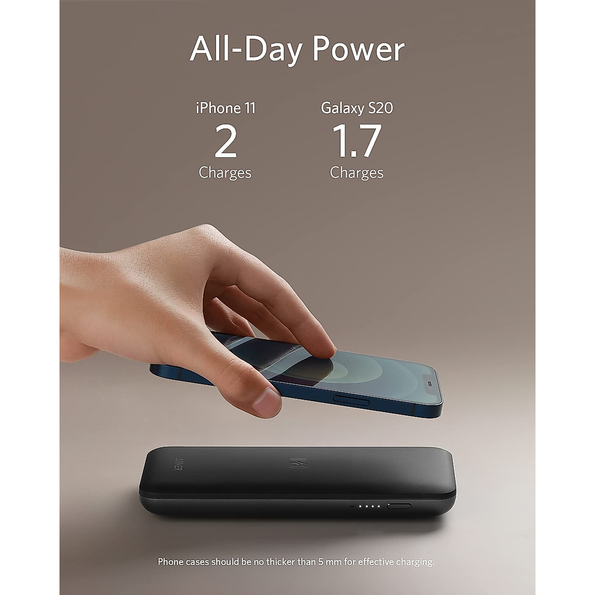 Anker Multi-Device Detachable Wireless Charging Station, PowerWave Go 3-in-1 MFi Certified Stand for iPhone 14/14 Pro/14 Pro Max/13/13 Pro Max, Apple Watch, AirPods, and More