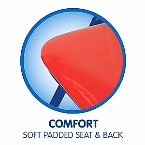 Spidey and His Amazing Friends Table & Chair Set for Toddlers 24-48M - 1 Table & 1 Chair, Sturdy Metal Construction, Table: 20"L x 20"W x 16.4"H, Chair: 12"L x 11.6"W x 17"H - Weight Limit: 70 lbs