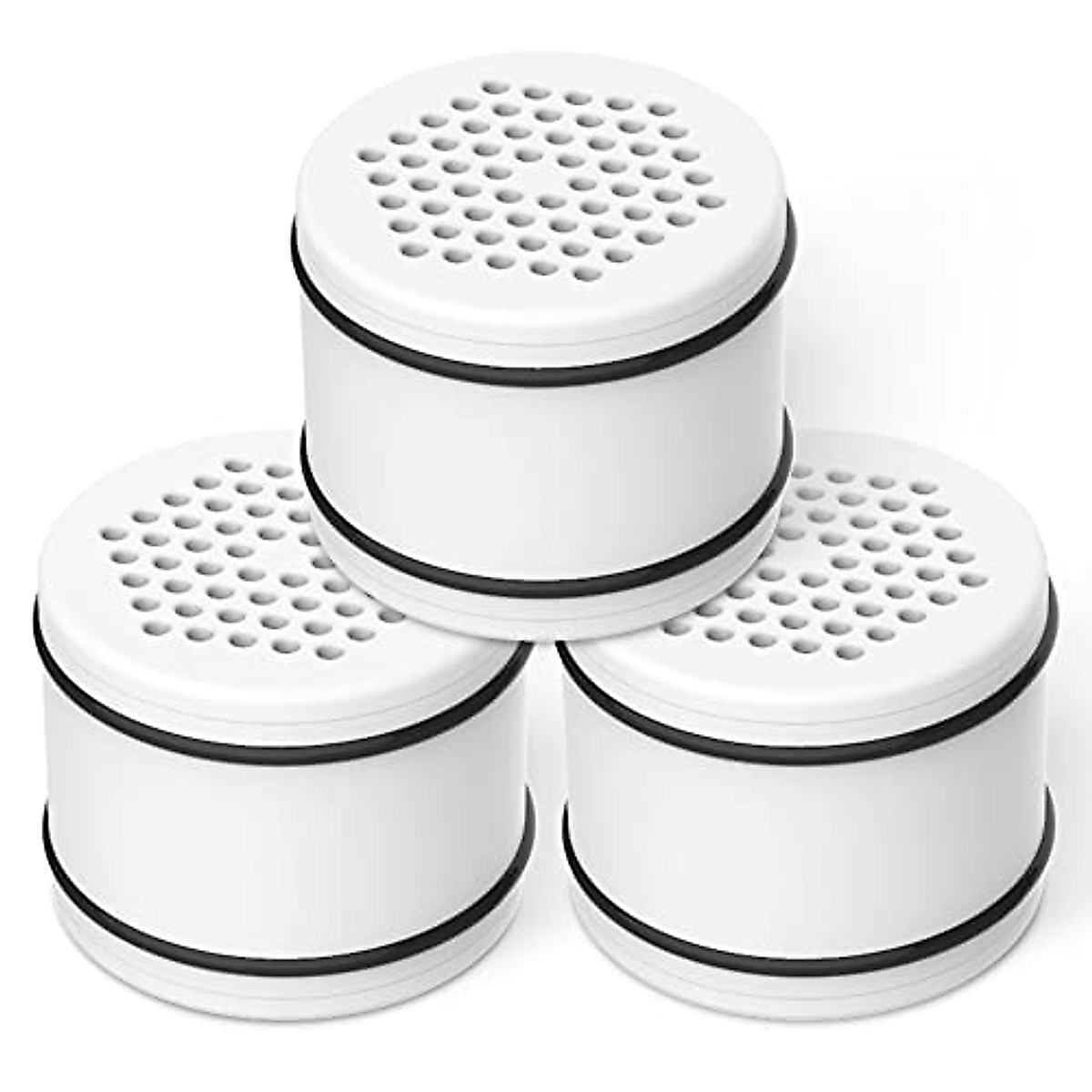 Filterlogic WHR-140 Shower Filter Replacement Cartridge for Culligan® WHR-140, WSH-C125, ISH-100, HSH-C135, Shower Head Water Filter, with Advanced KDF Filtration Material, 3 Pack