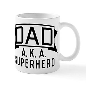 CafePress Superhero Dad Ceramic Coffee Mug, Tea Cup 11 oz