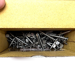 Huttig-Grip 1-1/2 inches Joist Hanger Nail 10 Gauge Bright Finish, 1 lb Pack of 165 Nails