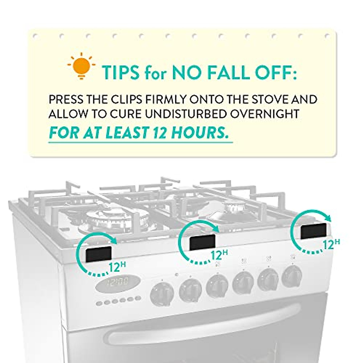 Prince Lionheart Stove Guard for Child Safety Premium Adhesive Stove Guard that Protects from Burns Adjustable Stove Guard