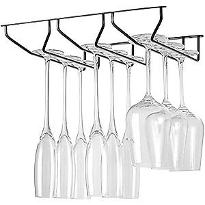 Wine Glass Shelf, Upside-down Home Goblet Iron Art Shelf, Wine Glass Hanging Storage Rack