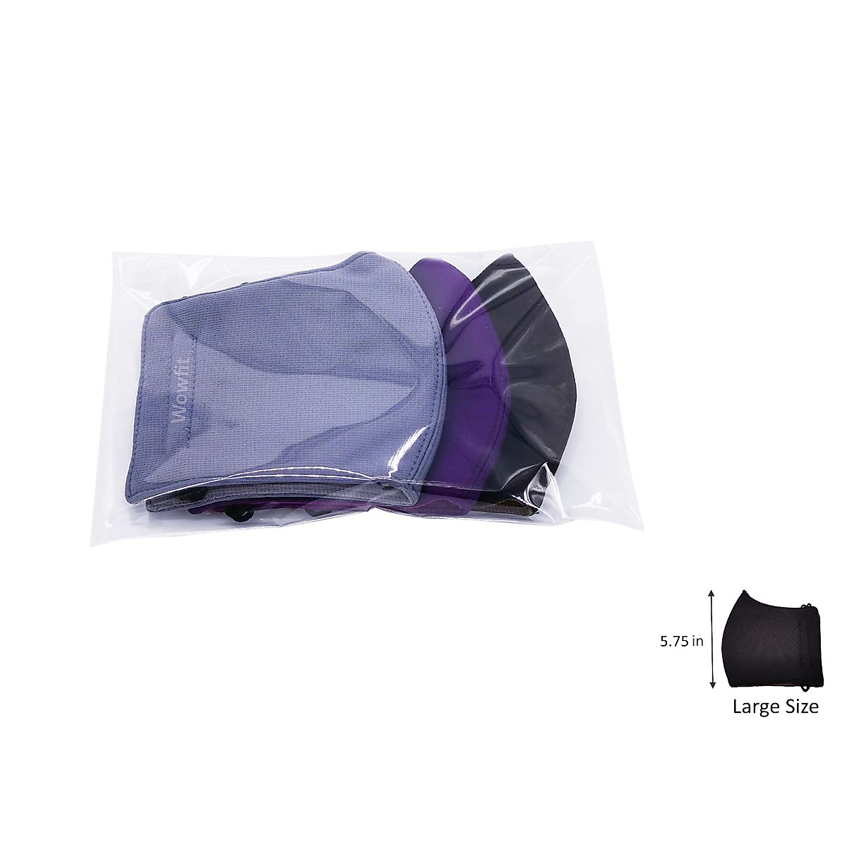 Wowfit 100 Count 6x9 Inch Clear Cellophane Plastic Bags, Resealable Self-Sealing Cello Bags Great for 6x9 Print Photos A7 A8 A9 Cards Envelopes and More