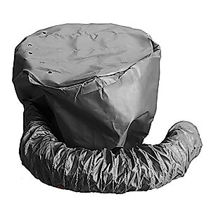Soft Hood Hairdryer, Hairdryer Hood Fit Size Cord Breathing Evenly Comfortable Wear Heattreated Nylon (Black)