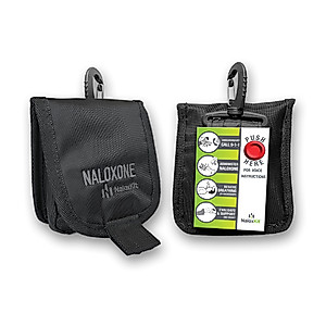 Naloxone Overdose Kit with Voice Instructions, Essential to Respond to an opioid Overdose Rescue, Does NOT Include naloxone, 1.0 Count