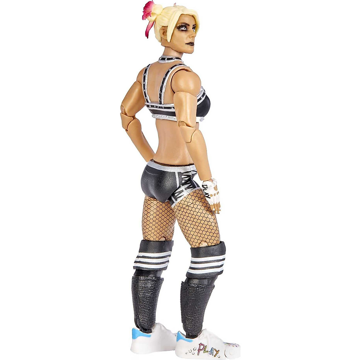 Mattel WWE Ultimate Edition Action Figure & Accessories Set, Alexa Bliss 6-inch Collectible with 30 Articulation Points, Swappable Pieces & Entrance Gear