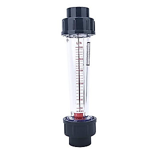LZS-25(D) Flows Meter with High Accuracy, ABS Plastic Shell, Suitable for Liquid Monitoring, PTFE Float, for Measuring Rate with Transparent Panel, Suitable for Various Liquids