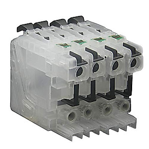 LC103 LC101 Empty Refillable Ink Cartridge for Brother MFC-J4510DW J450DW J285DW J470DW J475DW J650DW J870DW J875DW J4610DW J4310DW J4410DW J4710DW J6520DW J6720DW J6920DW DCP-J152W MFC-J245 Printer