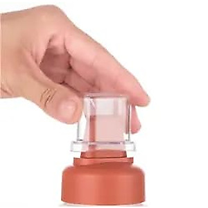 CASSAM 5 Hole Condiment Squeeze Bottle with Cleaning Brush 3-Pack Multicolor Bundle