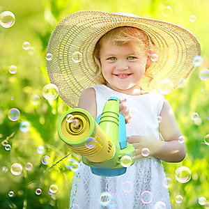 EagleStone Bubble Leaf Blower for Toddlers, Kids Bubble Blower Machine W/ Refill Solution, Bubble Mower Bubble Toys, Outside Outdoor Play Toys for Age 3-5 Age Boys Girls, Summer Toy, Party Favors