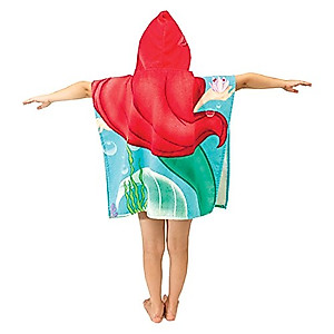Disney Little Mermaid Ariel Cotton Hooded Towel