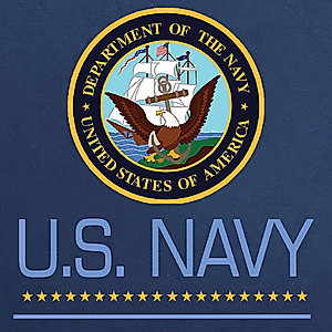 Fox Outdoor Products U.S. Navy Logo Running Shorts, Navy, Medium