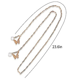 Earphone Ear Hooks Strap Holders Necklace Chain Suitable for AirPods 2 3 Pro Case Accessories Anti Lost Rope Grip for Bluetooth Cable