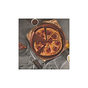 Tramontina Cutlery Set with Steak Knives, 12 Piece Sharp Knife and Fork Set with Wooden Handles, ‎Camping, Kitchen, Rustic, Dishwasher Safe, 29899199