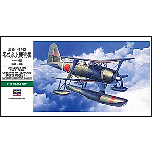 Hasegawa 1/48 Scale F1M2 Type 0 Seaplane Pete Model 11 (New Tooling) - Plastic Model Building Kit # 19196