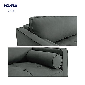 Nouhaus Module, Sleeper Sofa Bed Couch. 7ft Luxury Convertible Sofa Futon Bed with No Roll Together Latex. Pull Out Sofa Bed for Bedroom Couch, Small Apartment Furniture Sofas or RV Couch