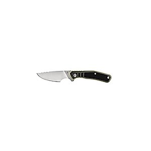 Gerber Gear Downwind Caper - Fixed Blade Knife with Sheath for Hunting Gear - Olive