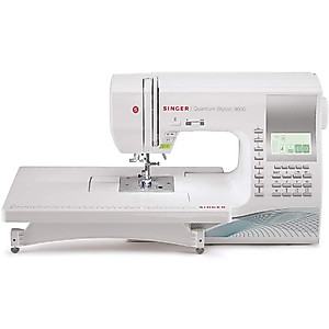 SINGER | Quantum Stylist 9960 Computerized Portable Sewing Machine with 600-Stitches with Machine Tote