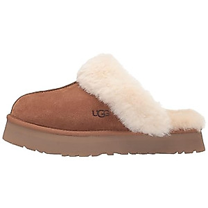 UGG Women's Disquette Slipper, Chestnut, 8
