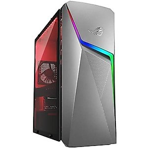 ASUS Newest ROG Strix GL10 Premium Gaming Desktop | AMD Ryzen 5 3600X | NVIDIA GeForce GTX 1660TI | Gray | Windows 10 | with HDMI Cable Bundle (Silver, 8GB RAM | 256GB SSD)