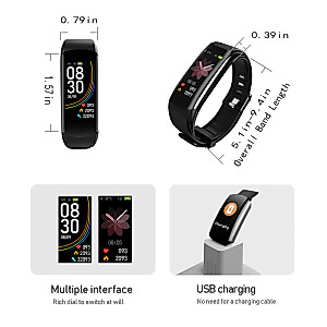 Smart Watch, Fitness Tracker with Body Temperature Thermometer Blood Oxygen Heart Rate Blood Pressure Monitor Sleep Monitor Step Counter Pedometer Calorie Counter IPX7 Waterproof for Women Men Kids