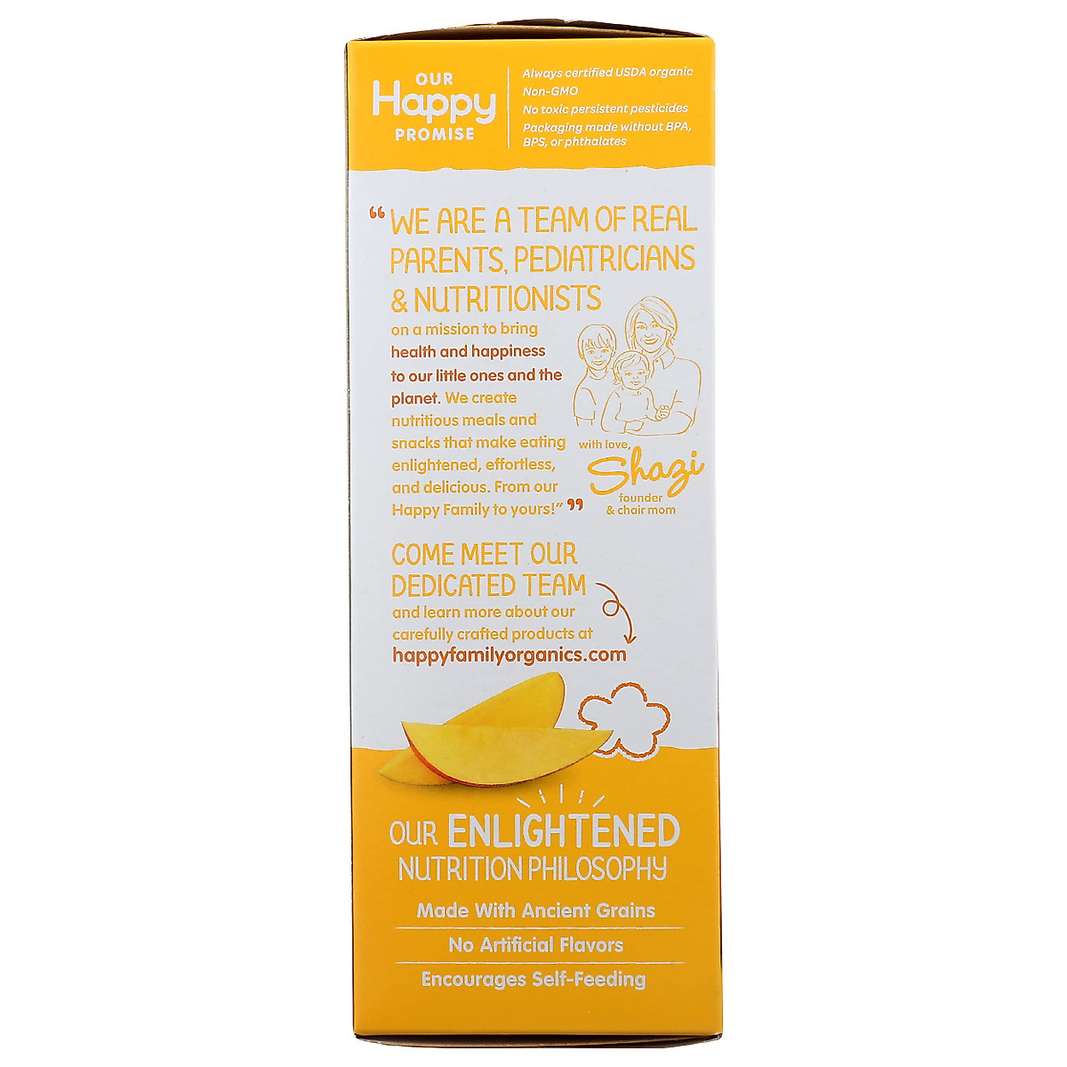 Happy Baby Organic Mango & Pumpkin Teether Crackers 12 Count, 1.7 OZ