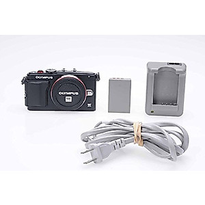 Olympus Pen Lite E-PL6 Digital Camera Body Only (Black)