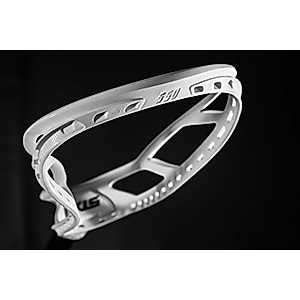 STX Lacrosse Stallion U 550 Unstrung Lacrosse Head with All Climate Performance Material, White