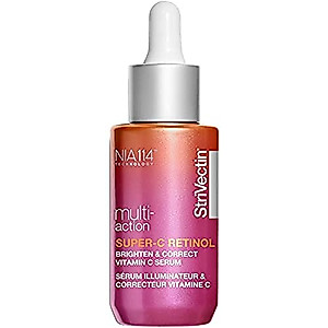 StriVectin Multi-Action Super-C Retinol Brighten & Correct Vitamin C Face Serum with Acerola Cherry Extract, 1 Fl Oz