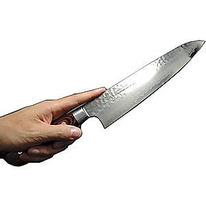 Sakai Takayuki Hammered Damascus 33 Layer Vg-10 Japanese 07396 Gyuto 240mm Chef Knife