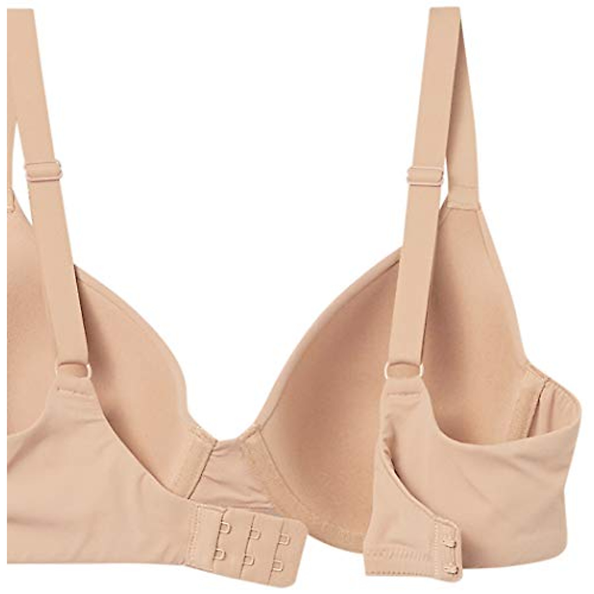Amazon Essentials Women's Classic T-Shirt Bra, Beige, 36C