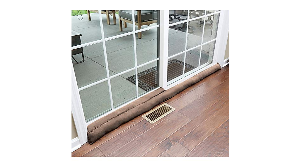 HOME DISTRICT Sliding Door Draft Stopper - Block Drafts & Save