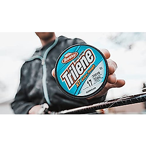 Berkley Trilene® XT®, Low-Vis Green, 8lb | 3.6kg, 110yd | 100m Monofilament Fishing Line, Suitable for Saltwater and Freshwater Environments