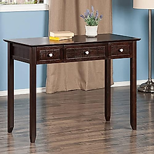 Winsome Burke Writing Desk, Coffee