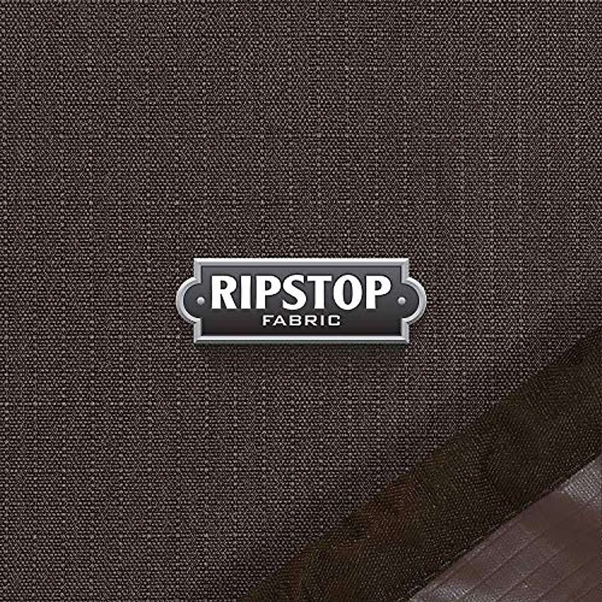 True Guard Patio Furniture Covers Waterproof Heavy Duty - Sofa or Couch Cover, 600D Rip-Stop, Fade/Stain/UV Resistant for Outdoor Patio Furniture, Dark Brown