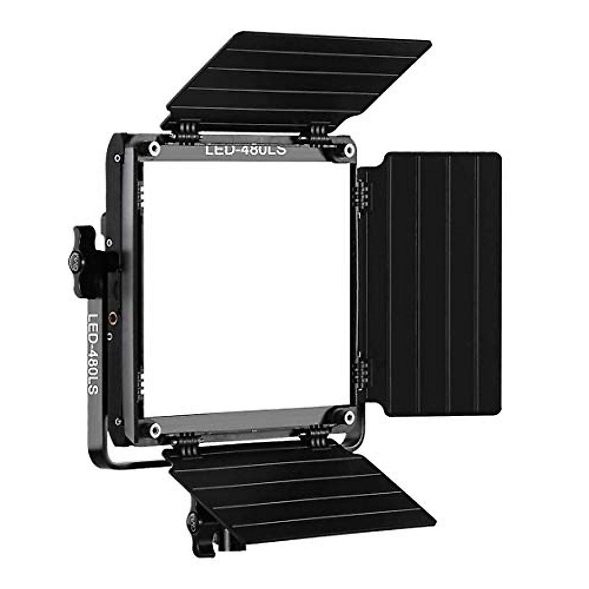 GVM Led Bi-Color Video Lights with APP Function, Variable CCT 2300K-6800K and 10%-100% Brightness with Digital Display for Video Studio Shooting, CRI97+ TLCI97 Led Light Panel +Barndoor