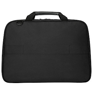 Targus Classic Commuter Laptop Bag for 15.6-inch Laptops, TSA Checkpoint-Friendly Design, Briefcase for Women/Men, Computer Bag & Laptop Case Carrying for Mac/PC/Dell/Lenovo/HP, Black (TBT936GL