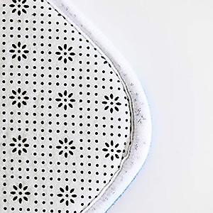 BlessLiving Home Area Rug Colorful Glitter Floor Mat Large Carpet for Bedroom Kitchen Living Room, 3' x 5', Pastel Pink