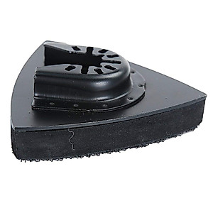 HIFROM Replace Sanding Pad 80mm Triangular Oscillating Multi Tool Sanding Pad Fit Fein Bosch Makita Rockwell (2pcs)